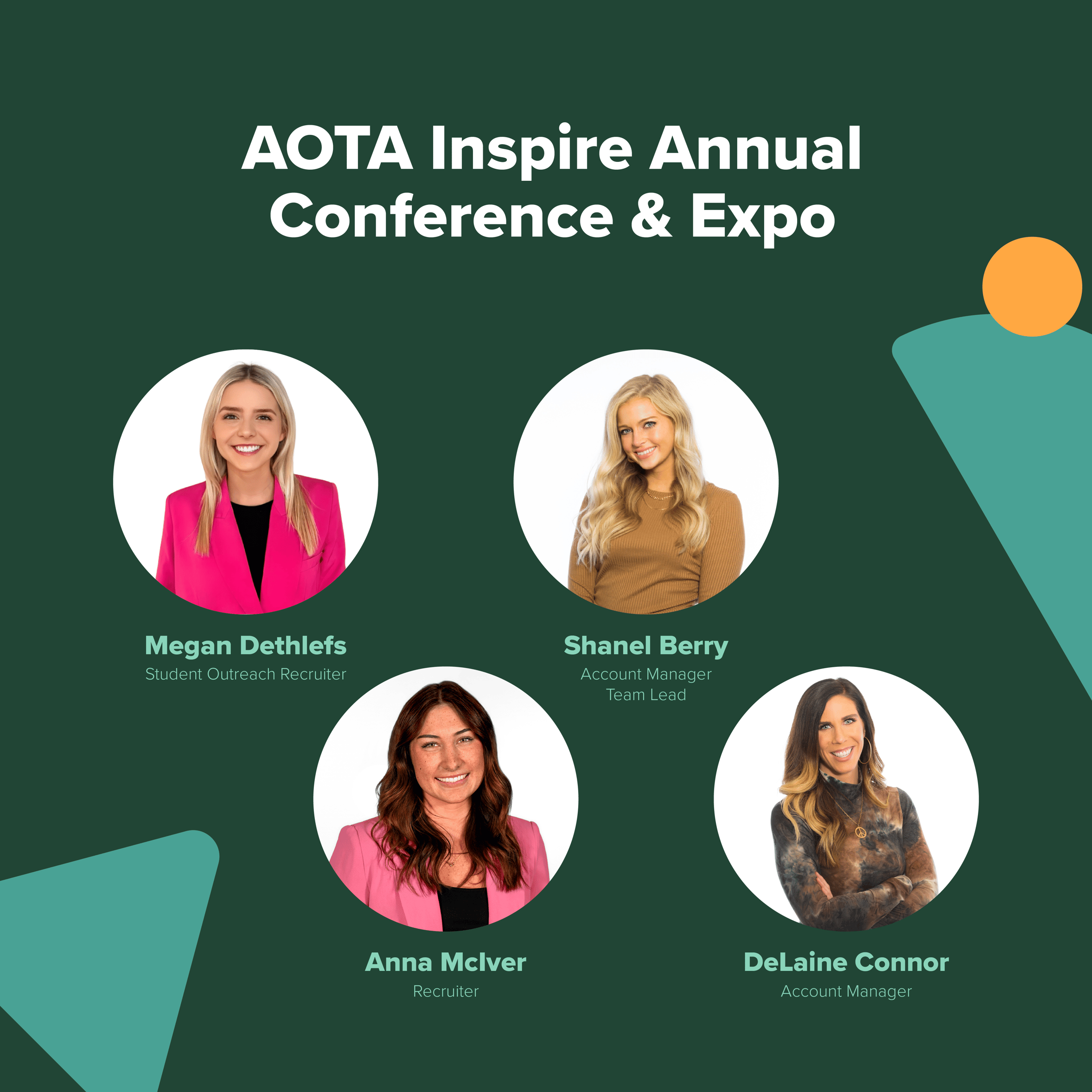 Meet the Fusion Recruiters Attending AOTA Inspire 2026